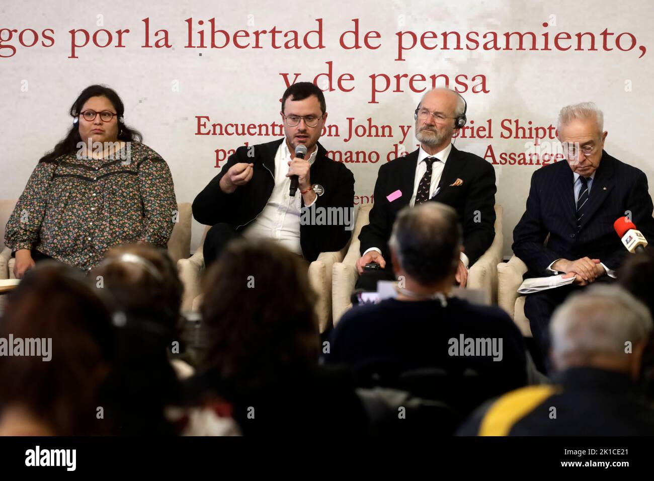 September 12, 2022, Mexico City, Mexico: Senator Citlali Hernandez ...