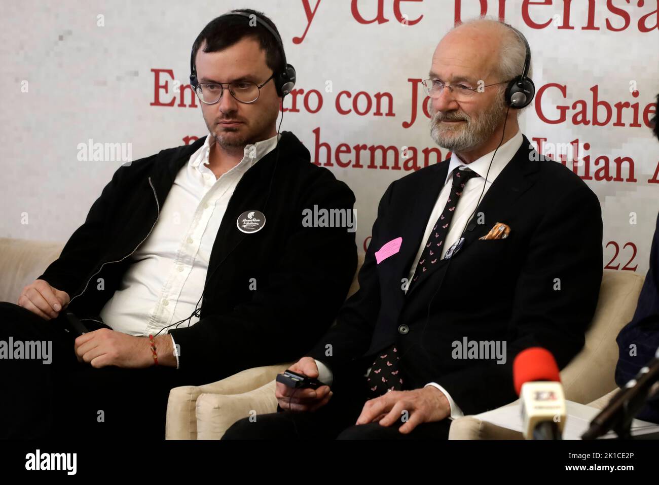 September 12, 2022, Mexico City, Mexico: John and Gabriel Shipton ...