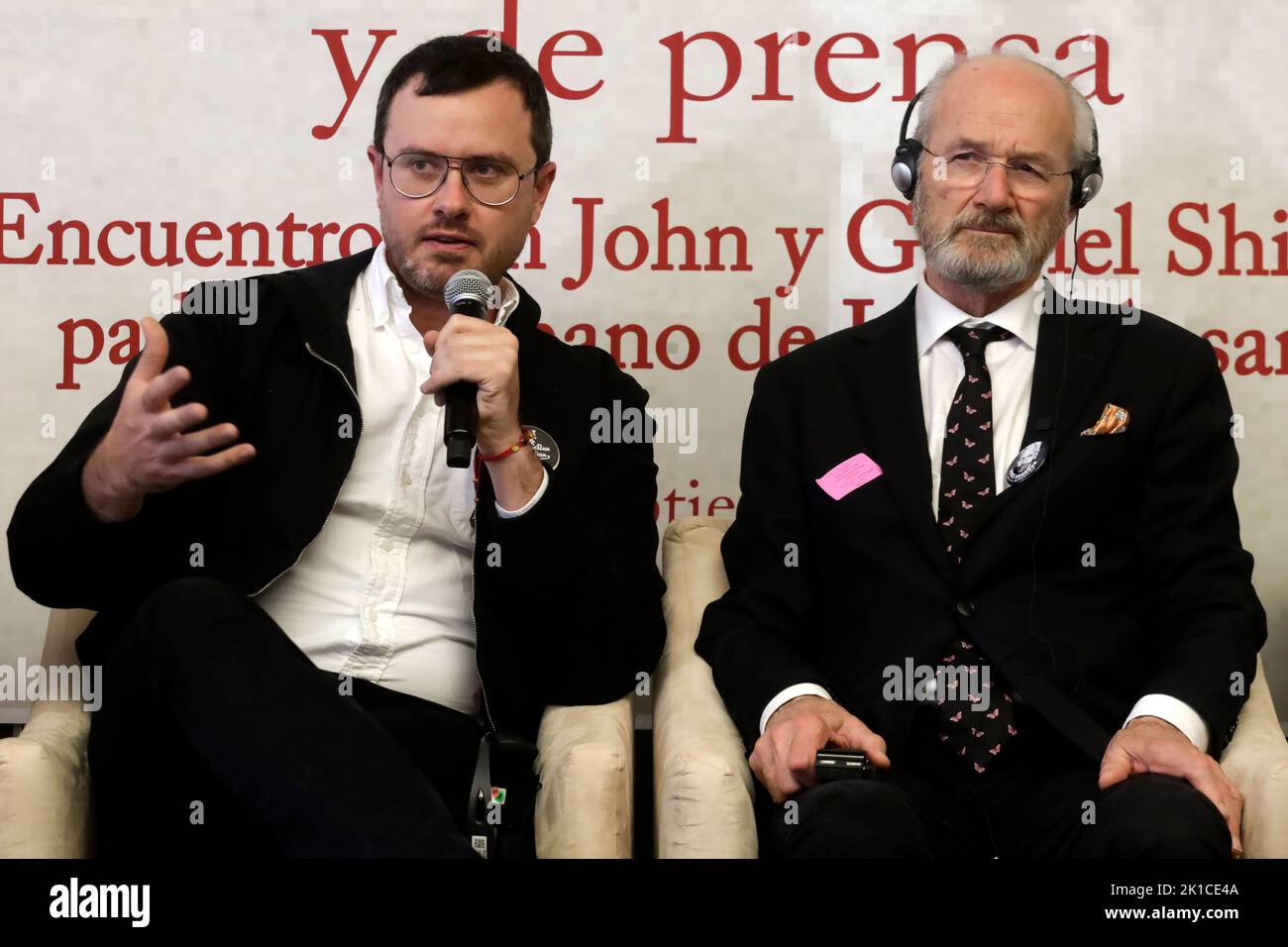 September 12, 2022, Mexico City, Mexico: John and Gabriel Shipton ...