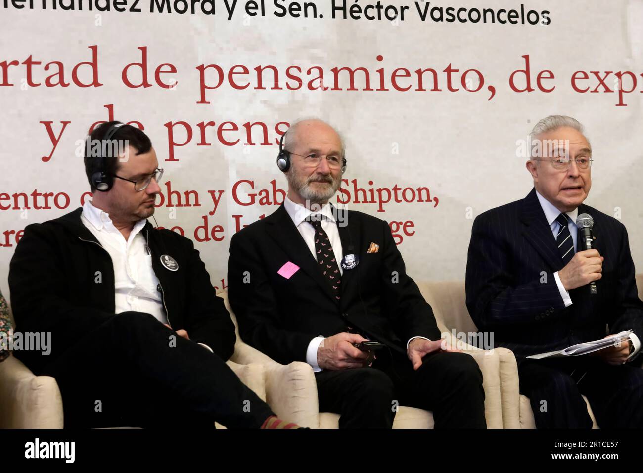 September 12, 2022, Mexico City, Mexico: John and Gabriel Shipton ...