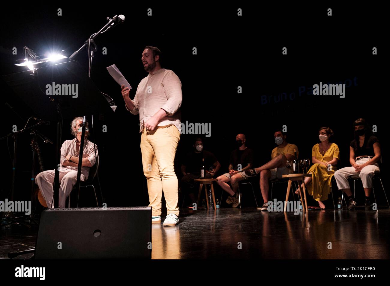 Bruno Paternot, SANTANYÍ I TROBADA POÈTICA VERSUD, Mallorca, Balearic Islands, Spain Stock Photo ...