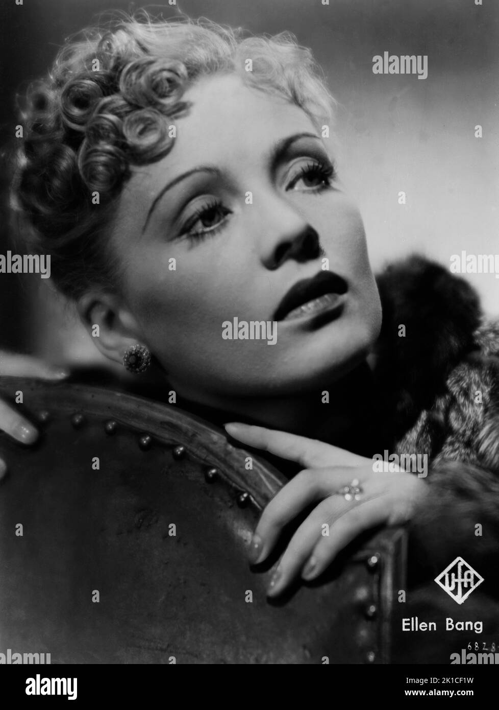 Ellen Bang (1906-1959), actriz de cine alemana. Fotografía UFA Stock ...
