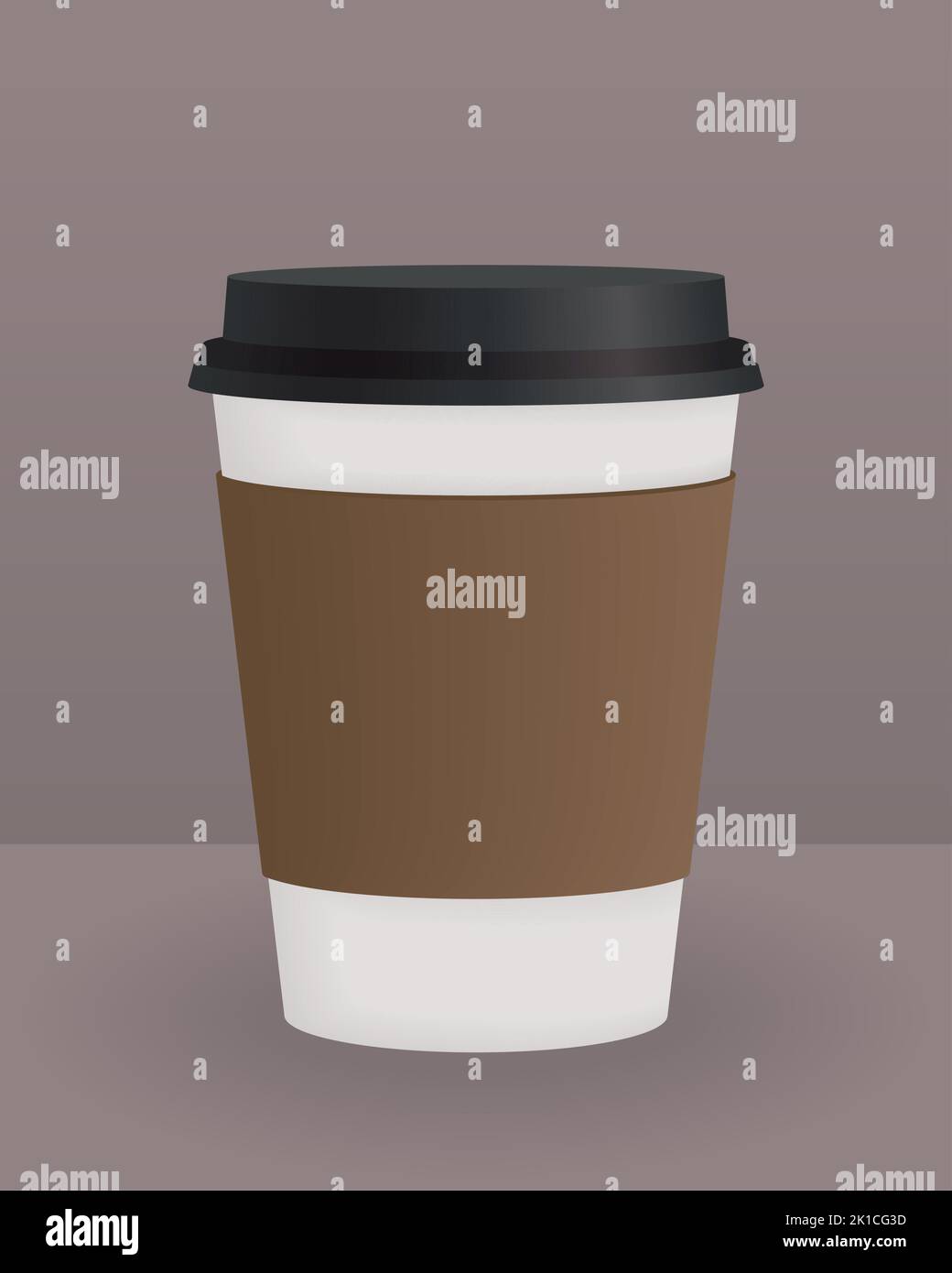 mockup take away pot icon Stock Vector Image & Art - Alamy