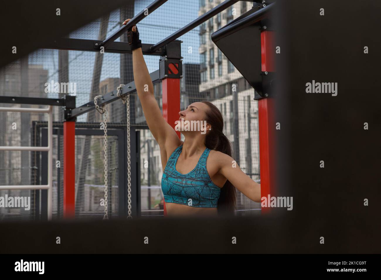 Horizontal exercise ladder hi-res stock photography and images - Alamy