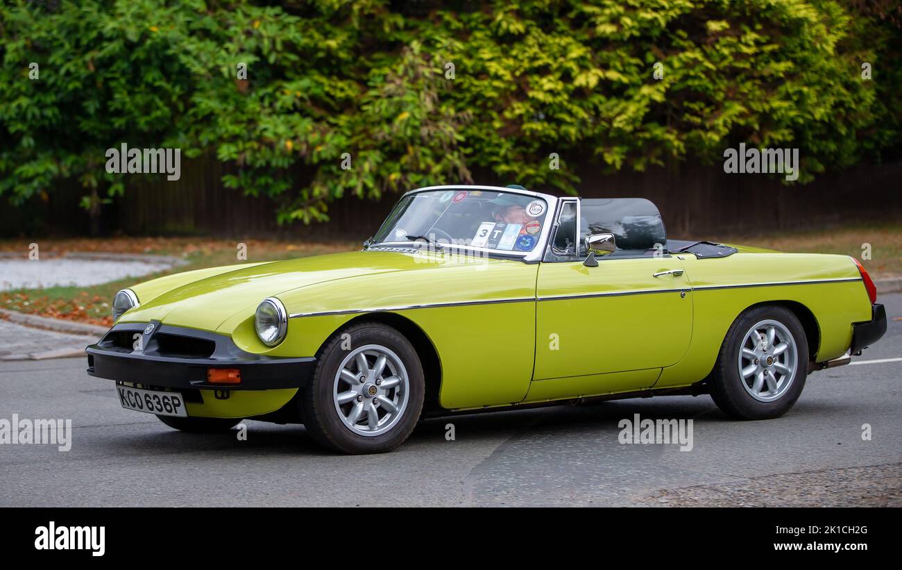 1976 mg mgb convertible hi-res stock photography and images - Alamy