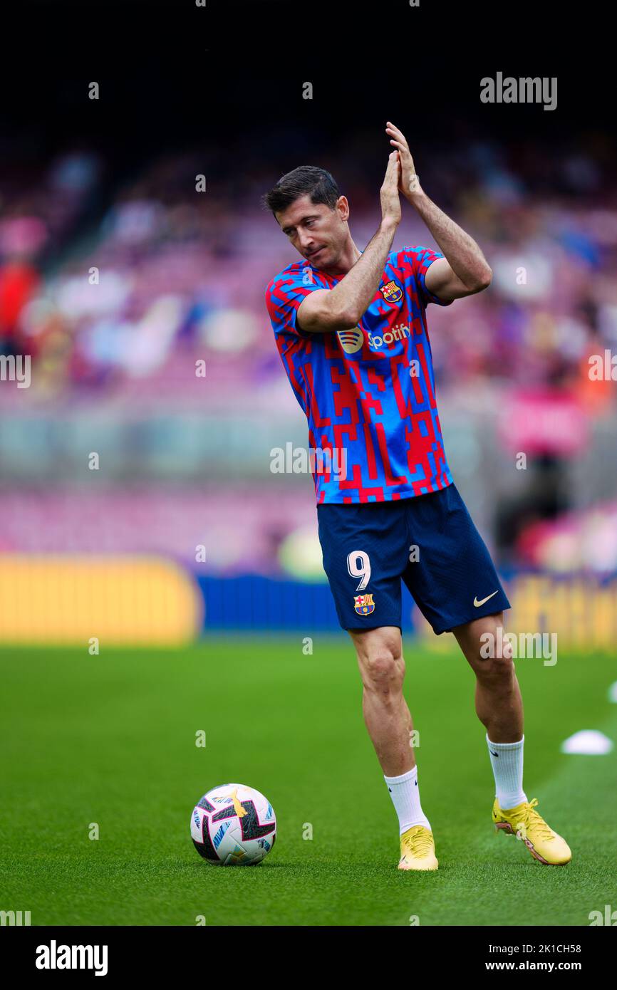 Lewandowski 2022 Barcelona Hi Res Stock Photography And Images Alamy