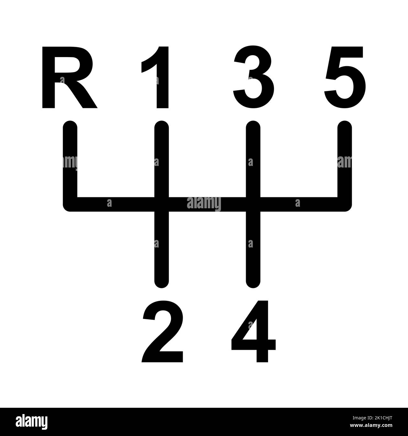 Gear shift knob Stock Vector Images - Alamy