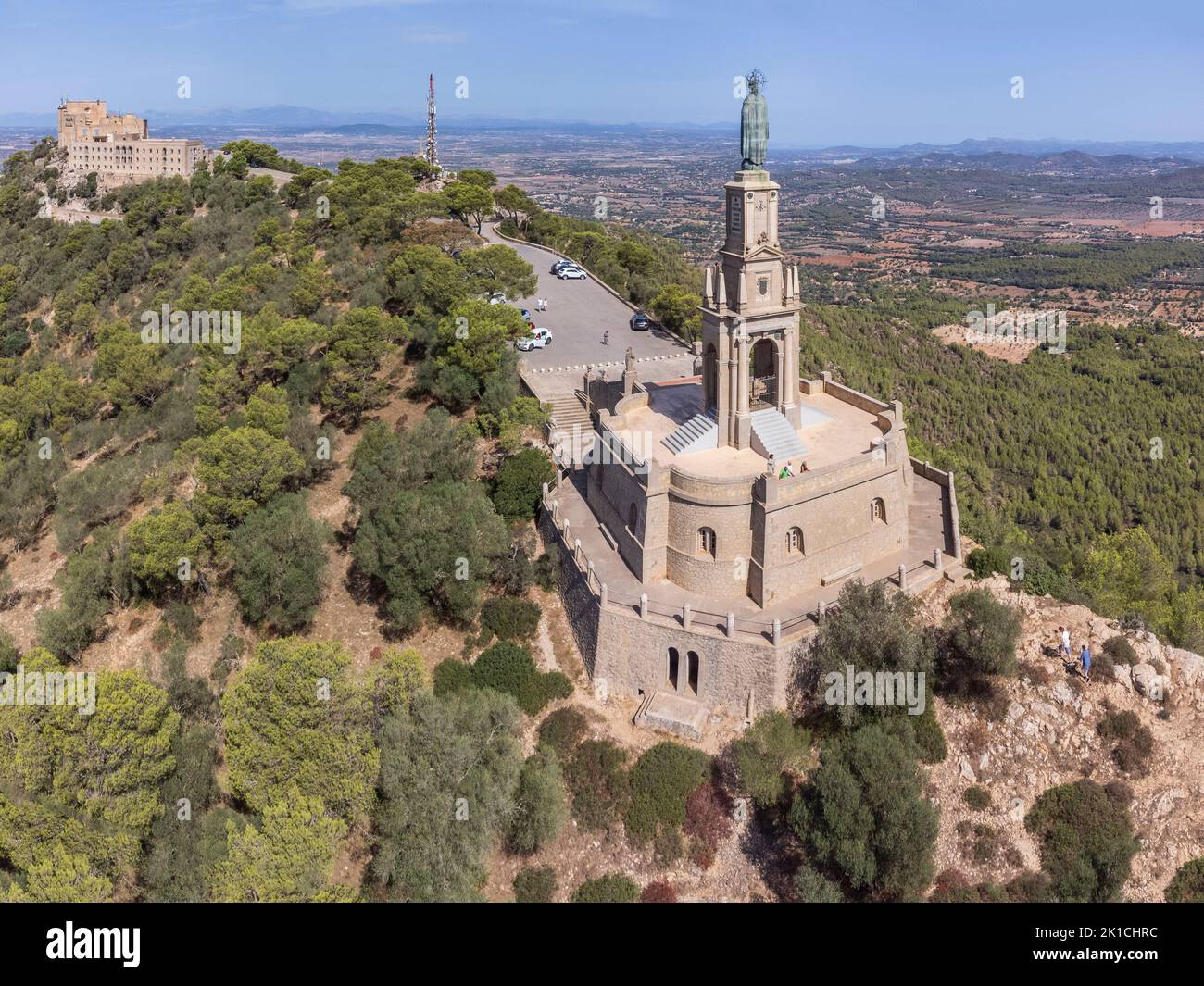 Sanctuary of the Mare de Déu de Sant Salvador, XIV century., Christ the ...