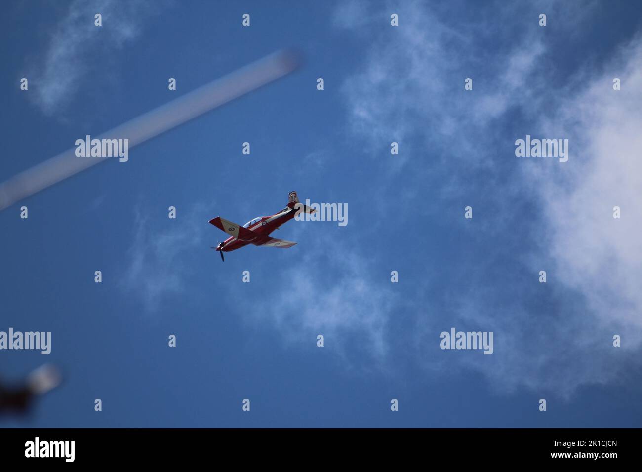 The Royal Australian Air Force Roulettes formation aerobatic display ...