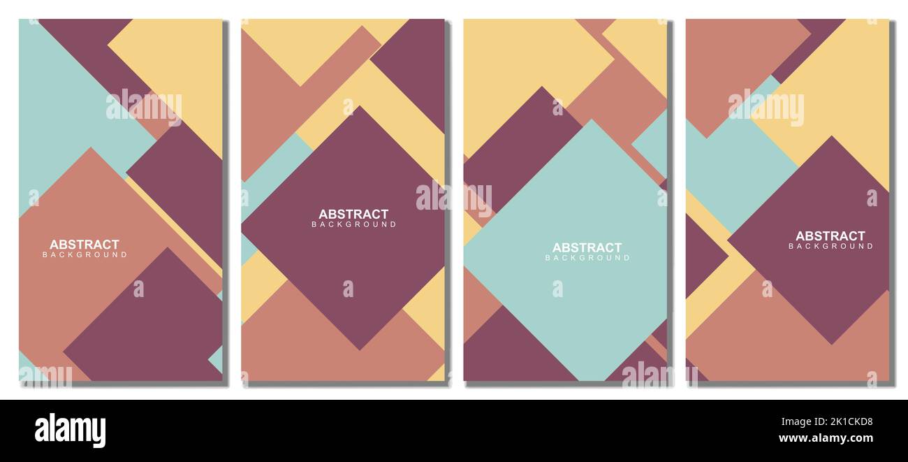 Abstract modern template set background Stock Vector Image & Art - Alamy