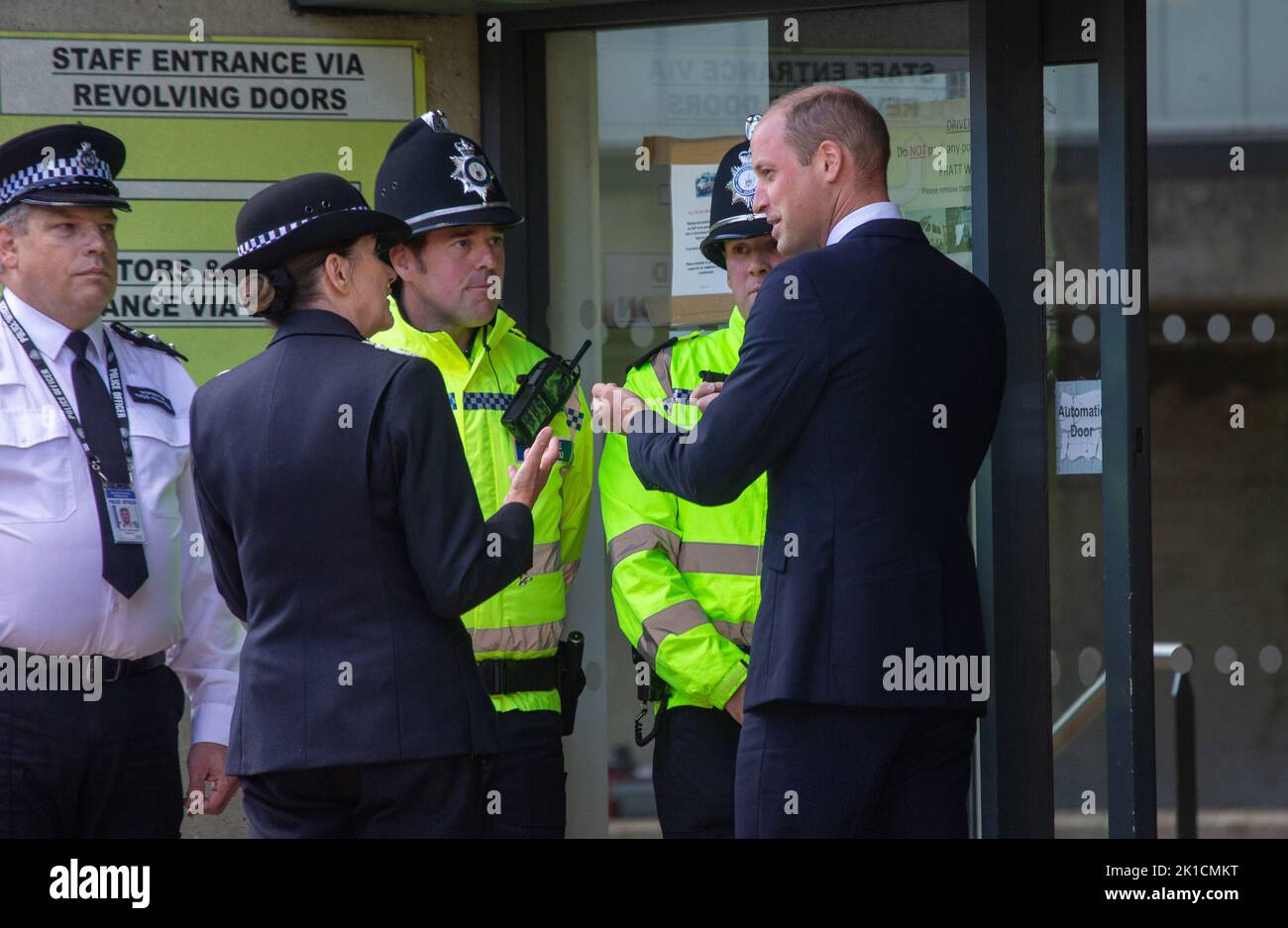 London, England, UK. 17th Sep, 2022. Prince of Wales WILLIAM is seen ...