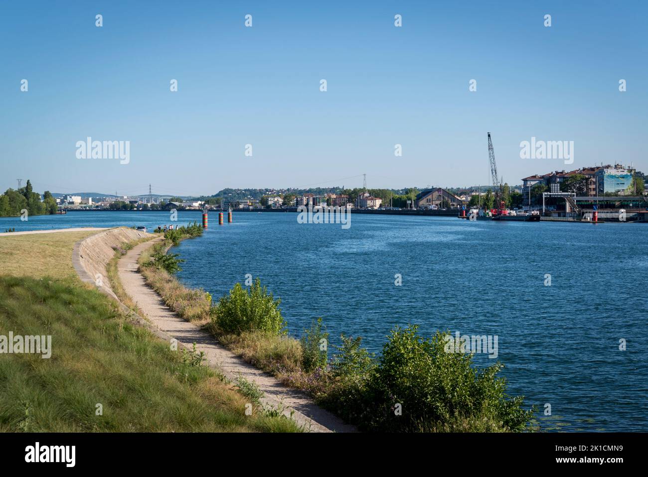 Confluence of two rivers hi-res stock photography and images - Alamy