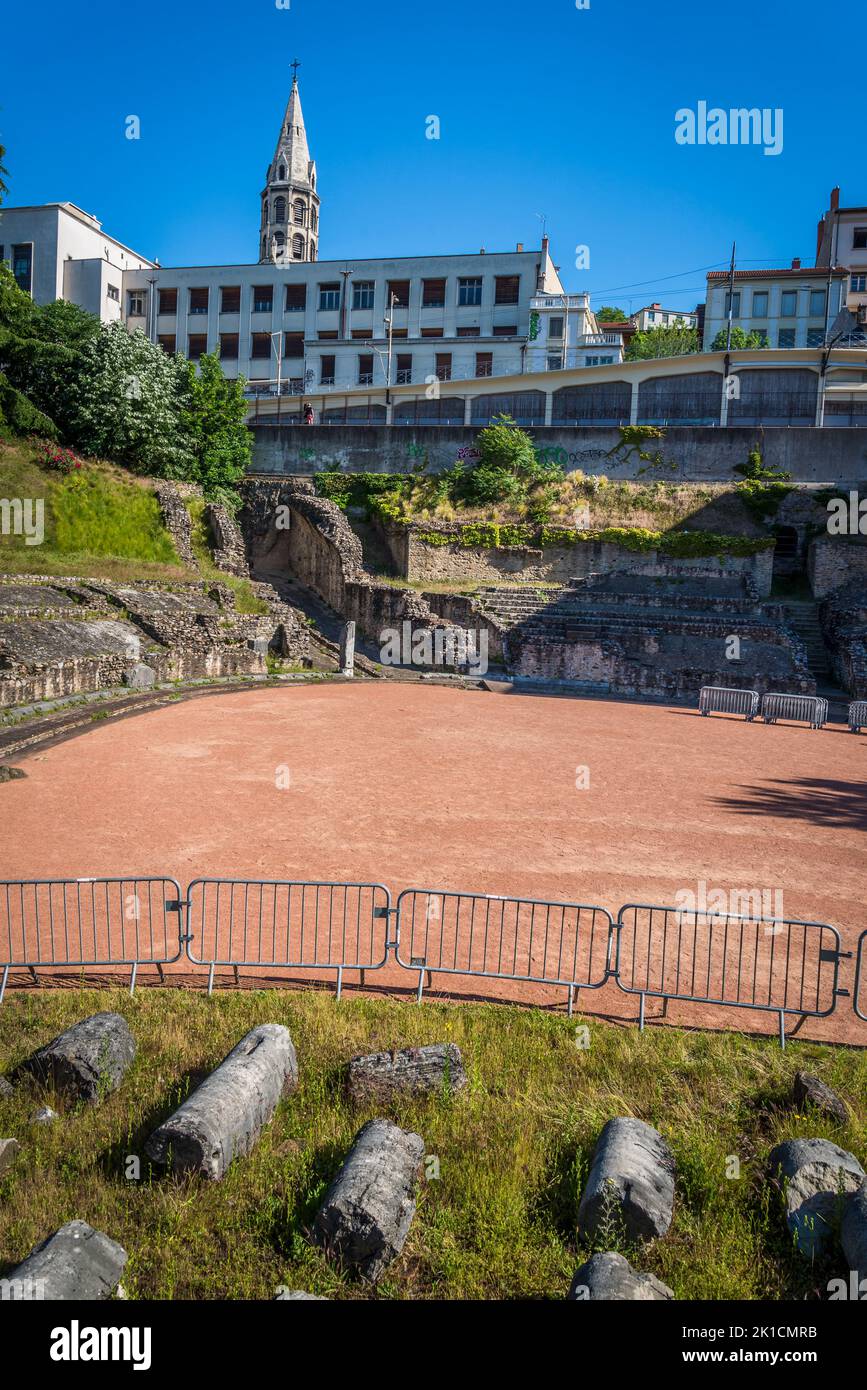 Amphitheatre of the Three Gauls, Built in 19 AD, this Roman ...