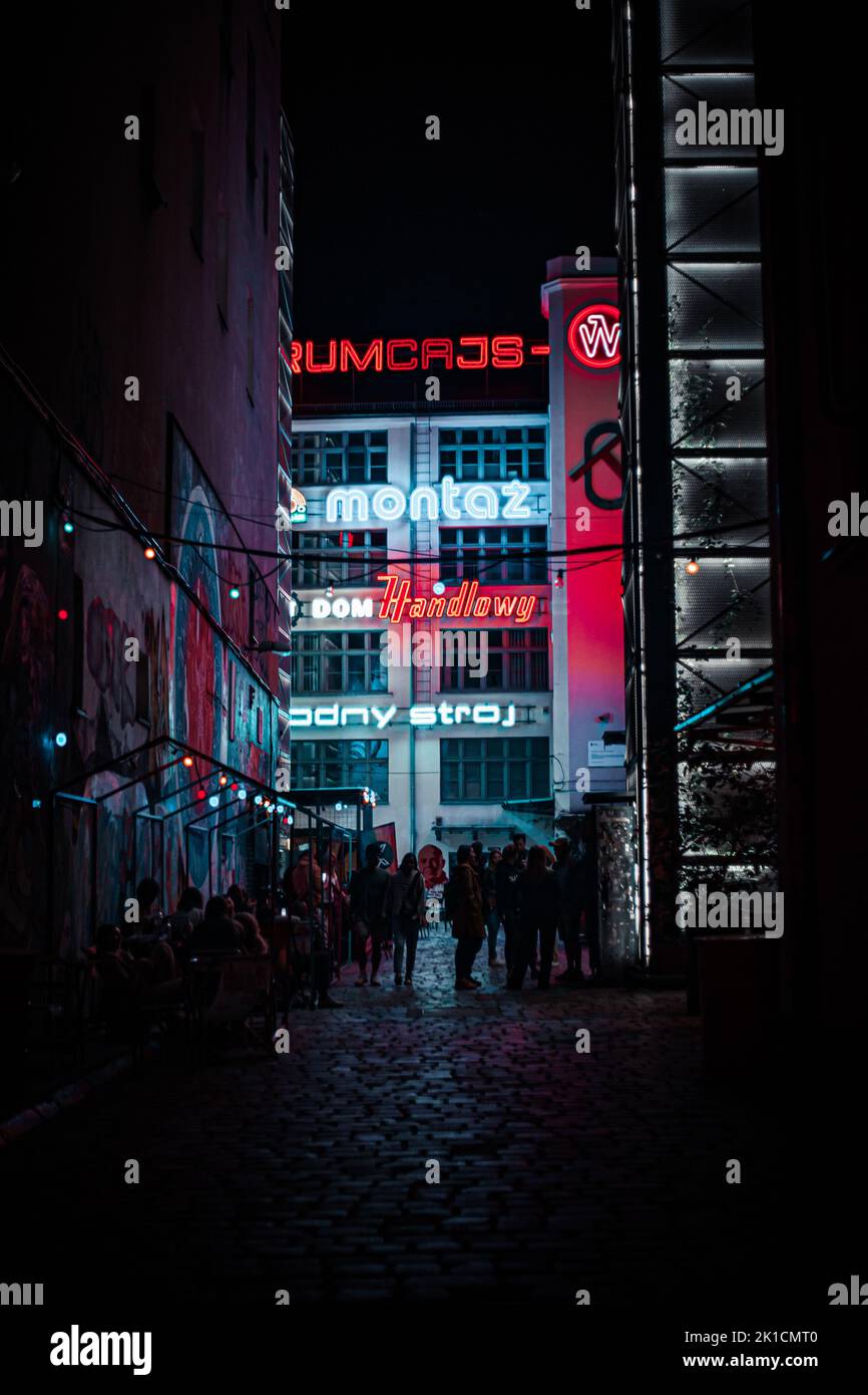 Wroclaw neon side gallery hi-res stock photography and images - Alamy