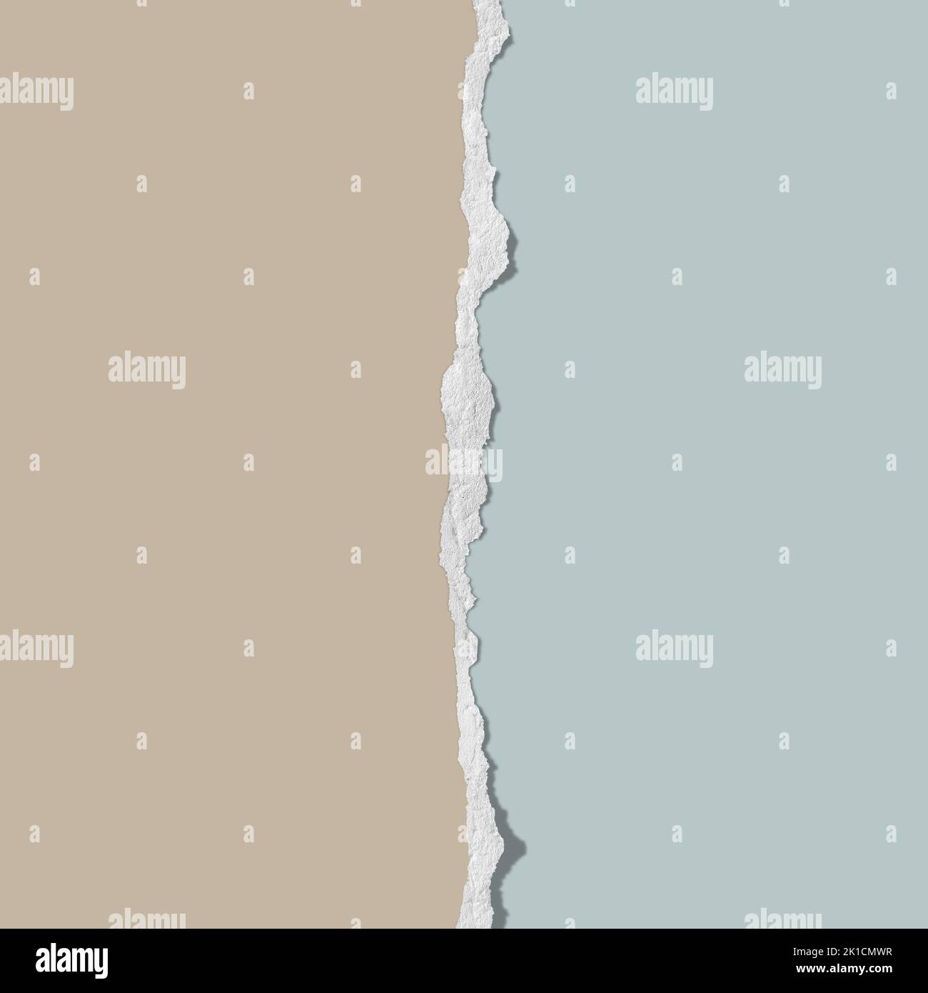 Square template ripped paper trendy colors. Digital paper background ...