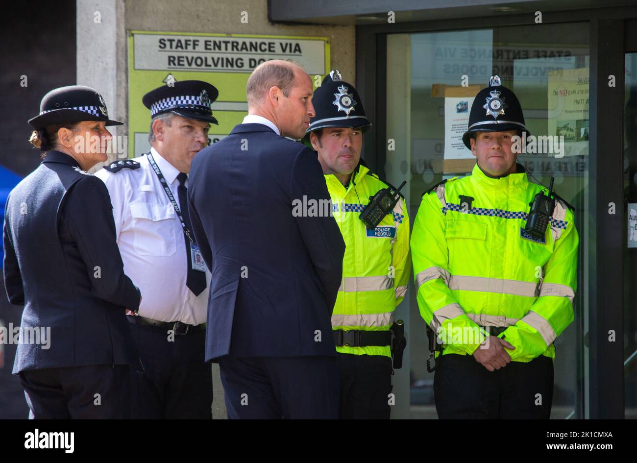 London, England, UK. 17th Sep, 2022. Prince of Wales WILLIAM is seen ...