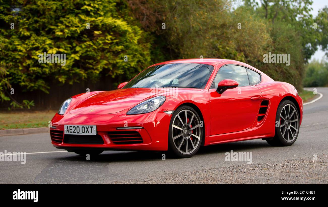 Red porsche boxster hi-res stock photography and images - Alamy