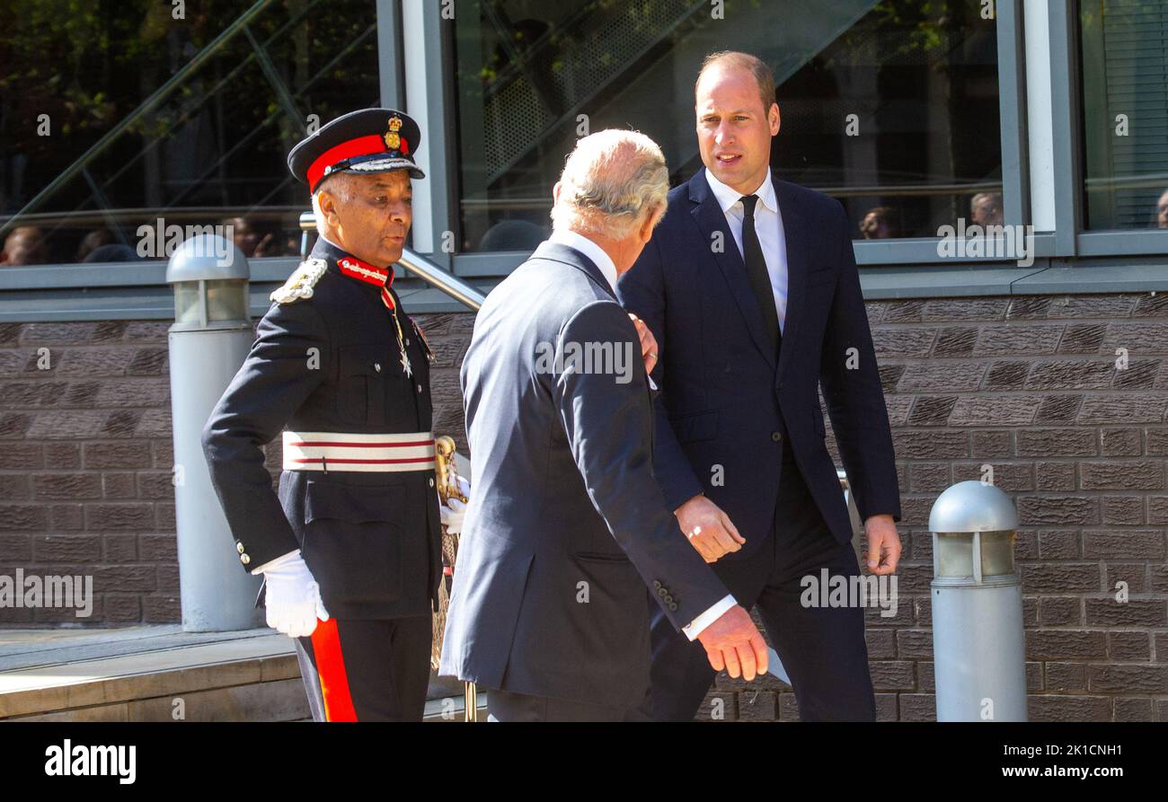 London, England, UK. 17th Sep, 2022. King CHARLES III and Prince of ...
