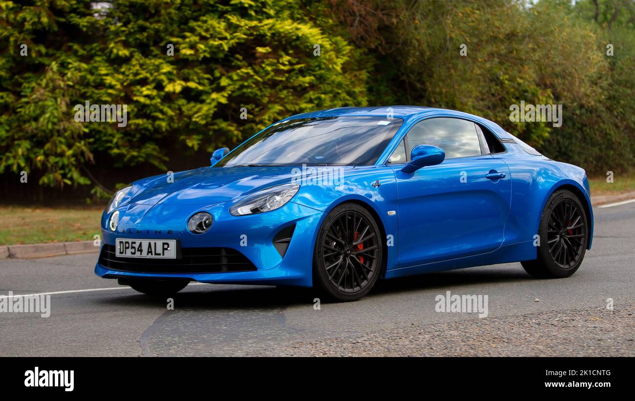 2022 A110 Alpine A110 sports car Stock Photo - Alamy