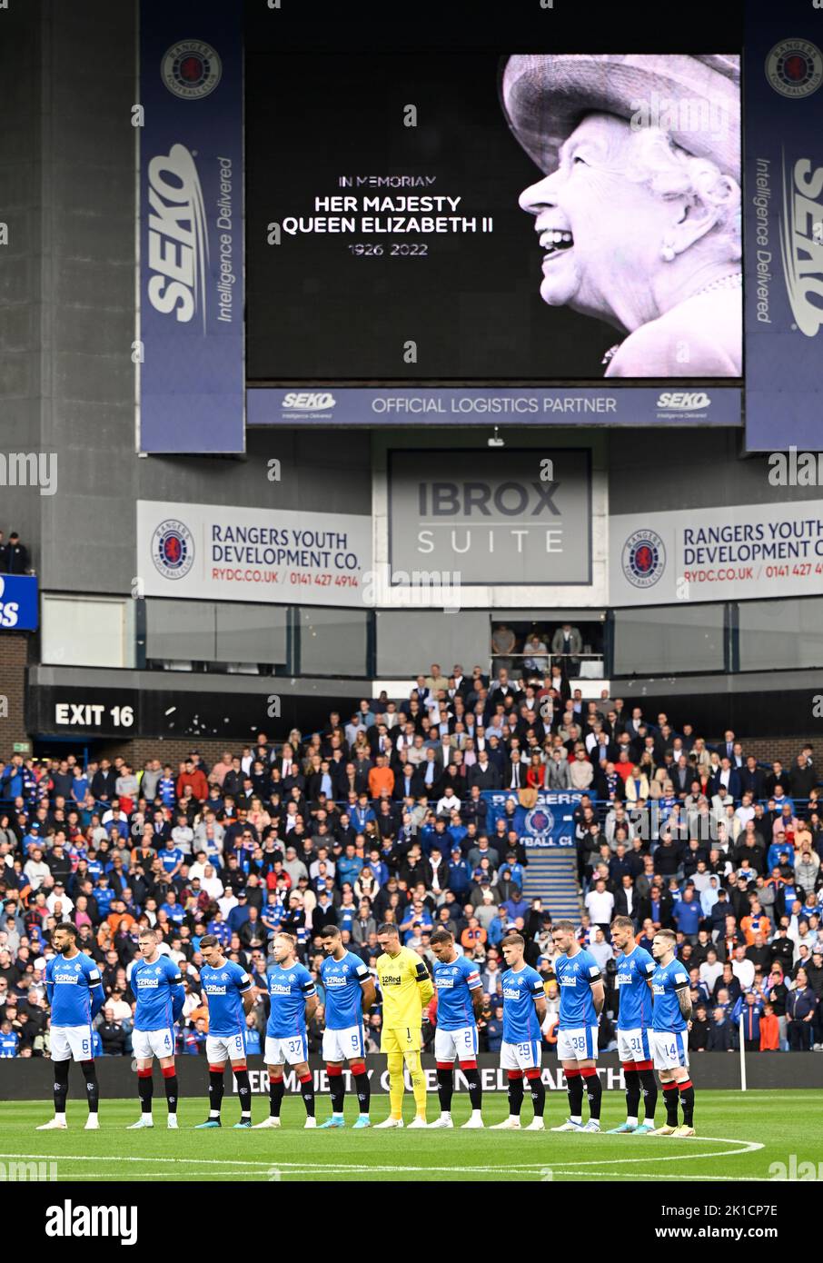 Rangers team line up hi-res stock photography and images - Alamy