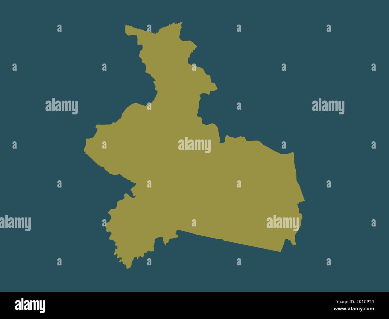 Centre est outline map hi-res stock photography and images - Alamy