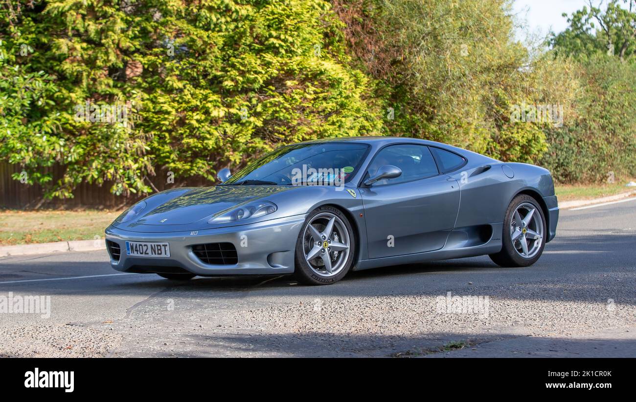 2000 3586cc grey Ferrari 360 Stock Photo - Alamy