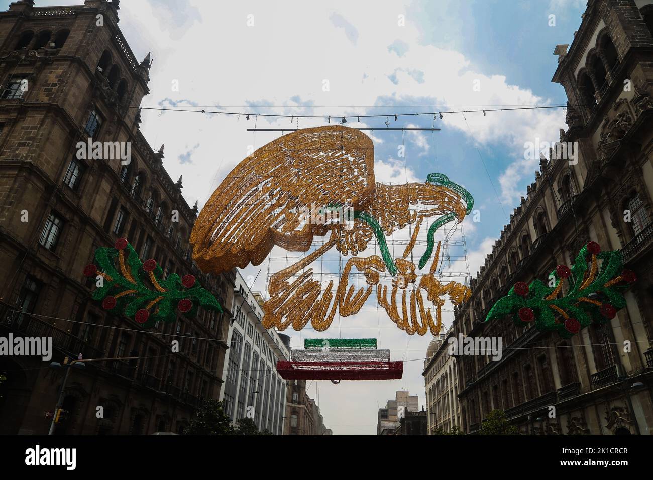 September 13, 2022, Mexico City, Mexico: The main streets of the ...