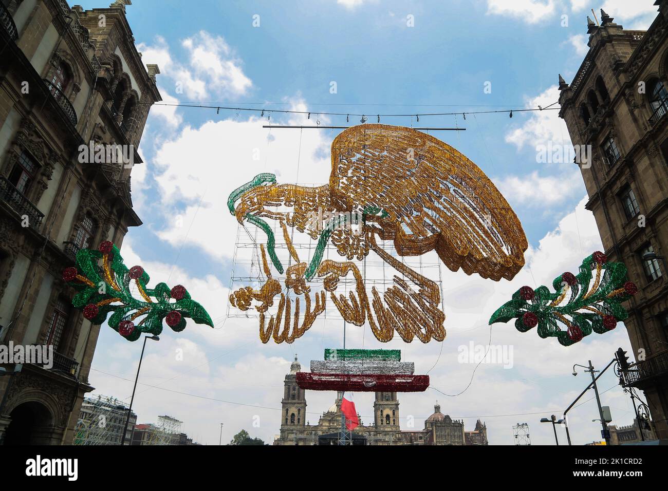 September 13, 2022, Mexico City, Mexico: The main streets of the ...