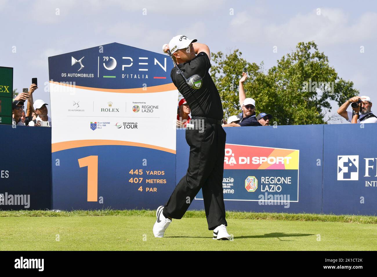 Tom LEWIS (ENG) during the DS Automobiles 79th Italian Golf Open at ...