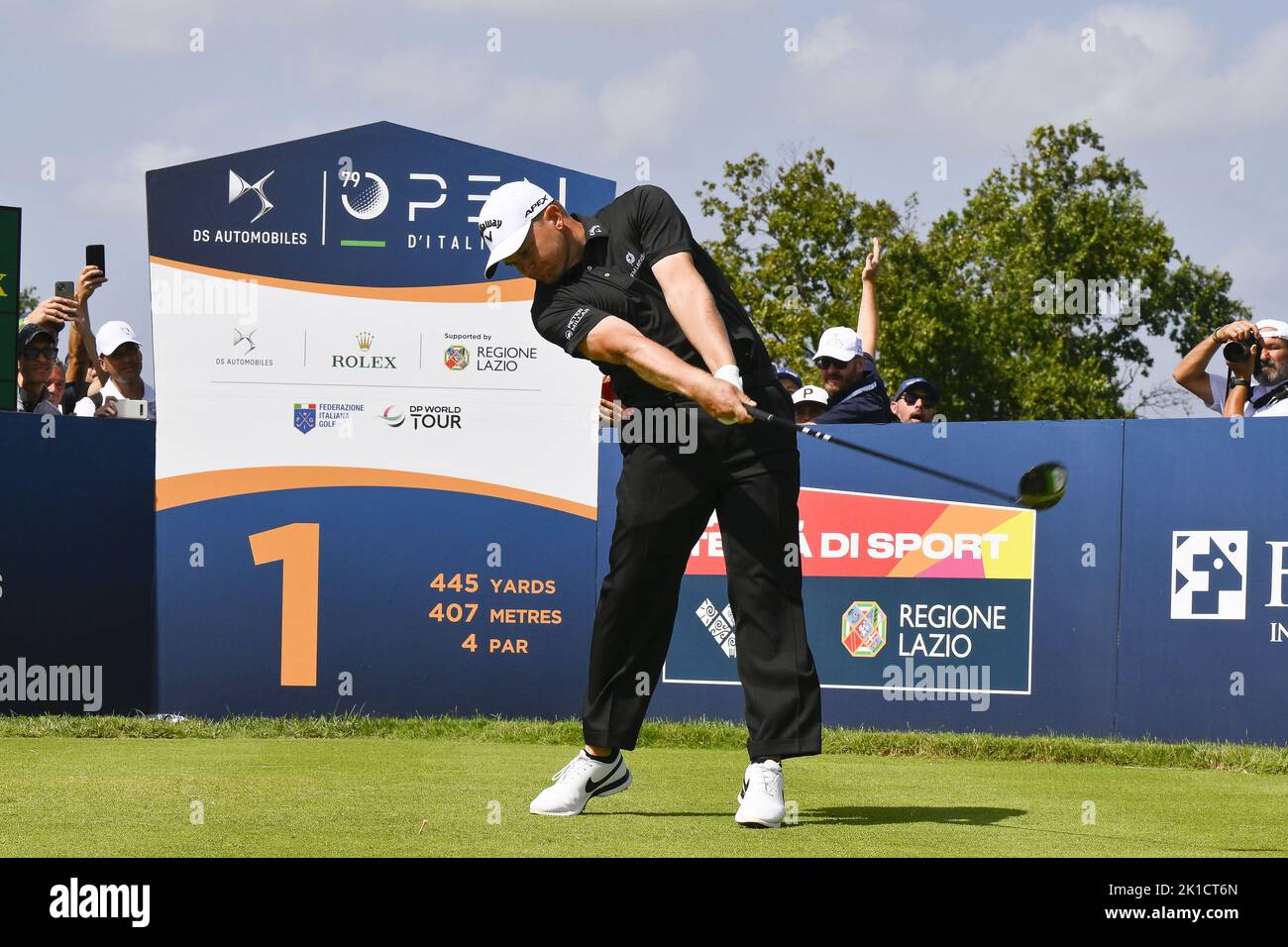 Tom LEWIS (ENG) during the DS Automobiles 79th Italian Golf Open at ...