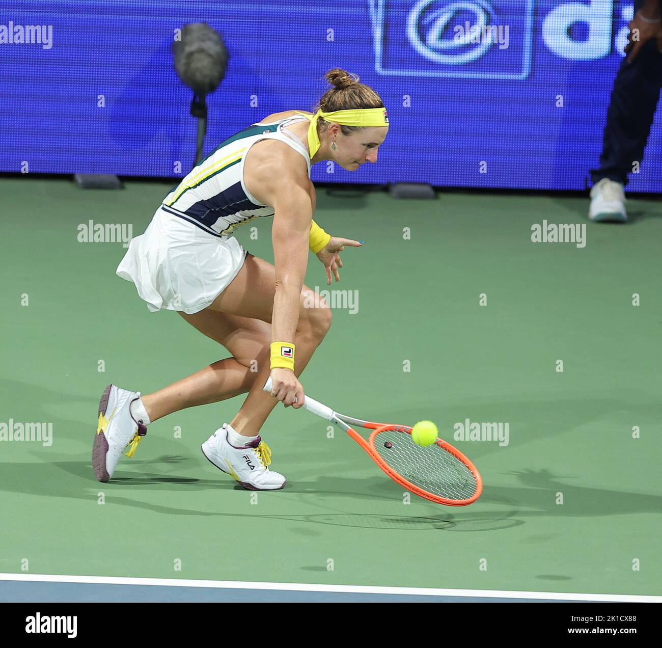 Chennai, India, 17th Sep 2022: Chennai Open WTA 250 : Nadia PODOROSKA ...