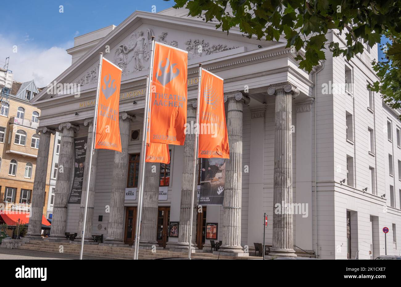 Aachen september 2022: The Theater Aachen is a cultural institution for ...