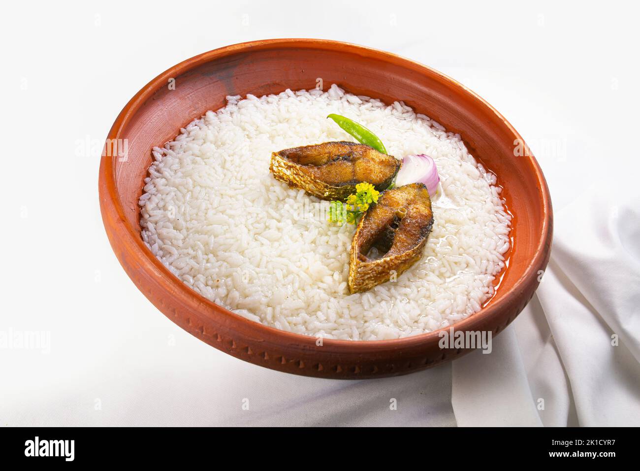 ilish panta Bengali new year festive dish. Boishakh panta ilish with ...