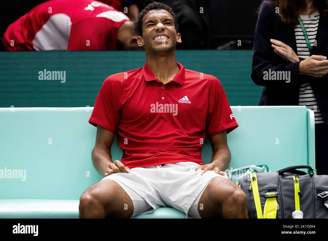 Valencia, Spain, September 17, 2022. Felix Auger-Aliassime of Canada ...