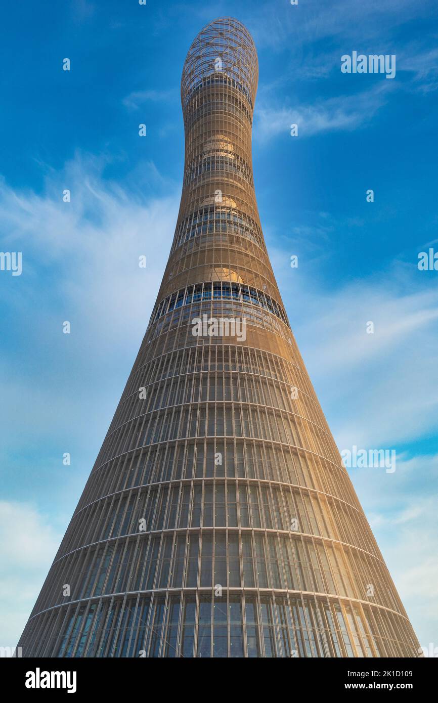 Doha, Qatar - September 14, 2022: The Torch Doha, a 5-star hotel ...
