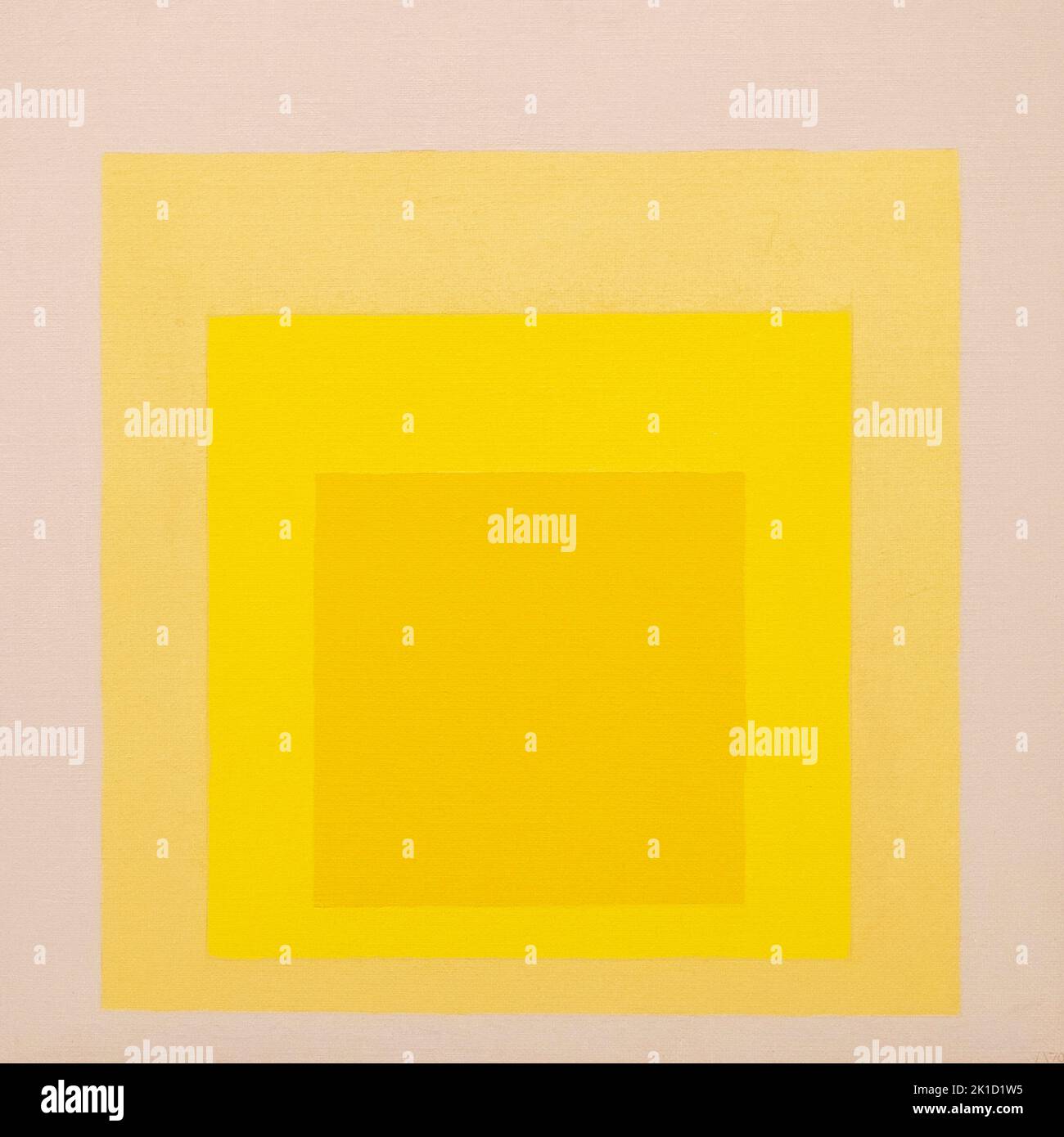 Color Study for Homage to the Square, abundance, 1967, oil on masonite ...