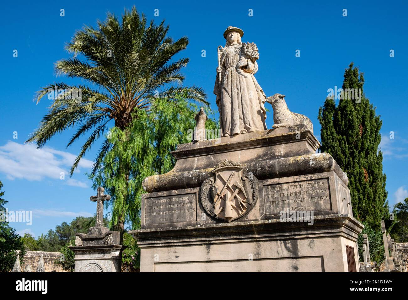 cemetery, Santanyi, Mallorca, Balearic Islands, Spain Stock Photo - Alamy