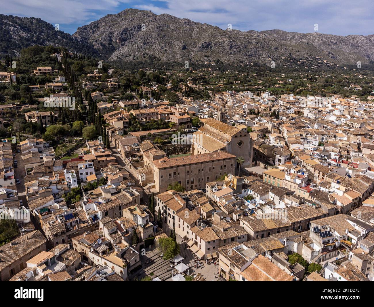 Mount Sion Church and Calvary Stairs, Pollensa, Majorca, Balearic ...