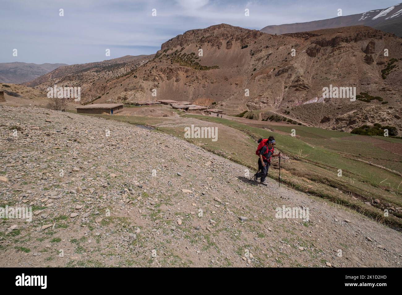 Azib Ikkis, Atlas mountain range, morocco, africa Stock Photo - Alamy