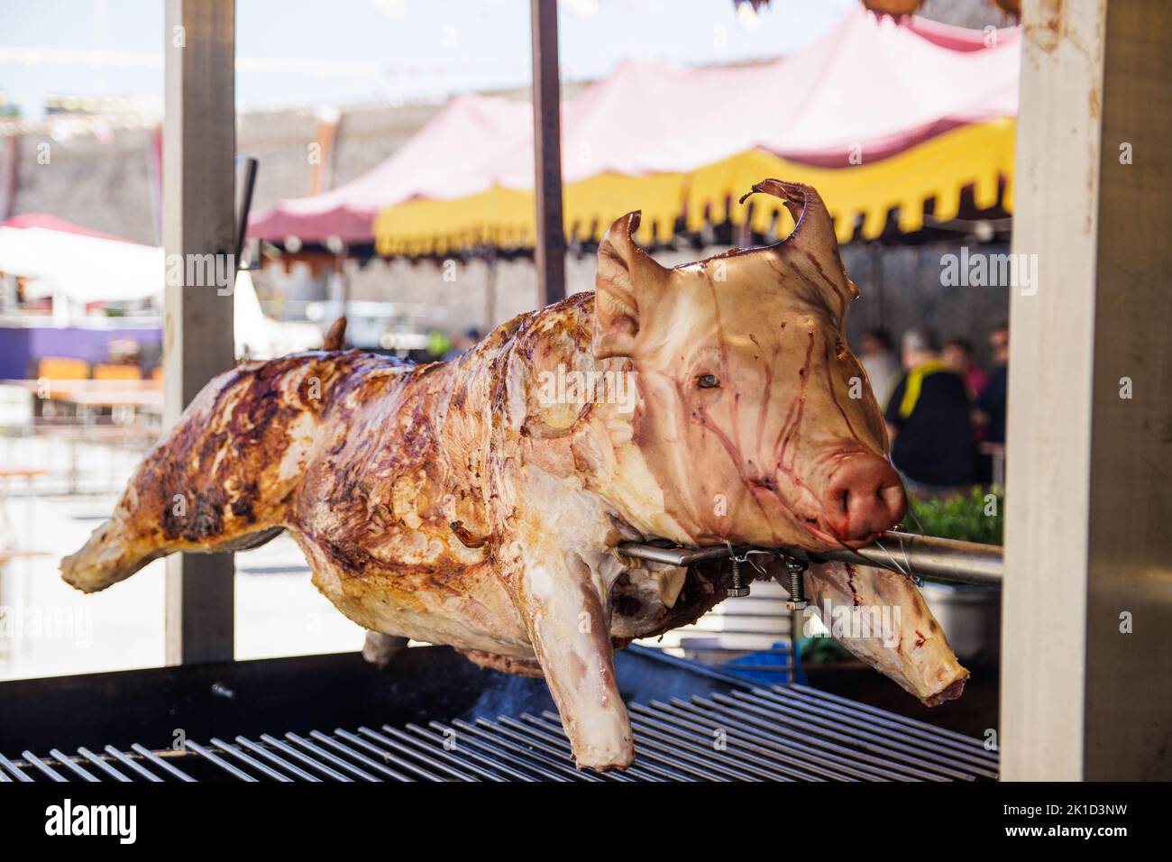 Pig head medieval hi-res stock photography and images - Alamy