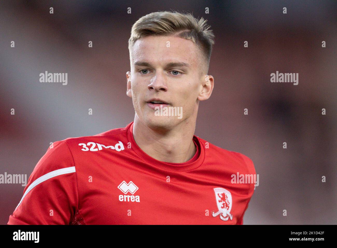 Middlesbrough, UK. 17th Sep, 2022. Marcus Forss #21 of Middlesbrough ...
