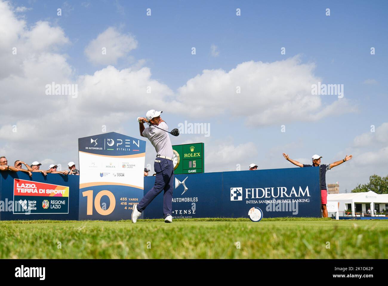 September 17, 2022, Rome, Italy: Edoardo Molinari (ITA) during the DS ...
