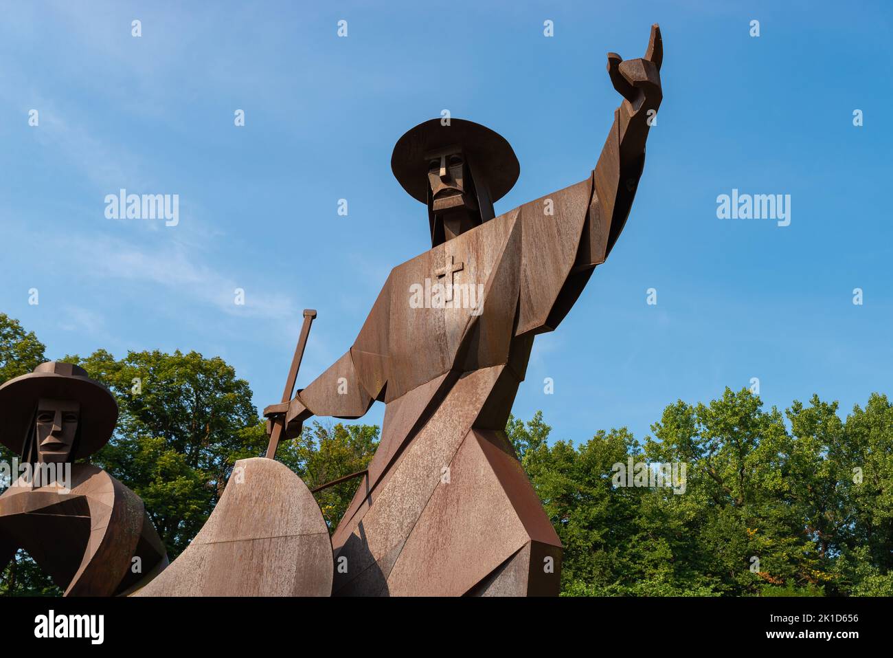 Lyons, Illinois - United States - September 15th, 2022: Sculpture at ...