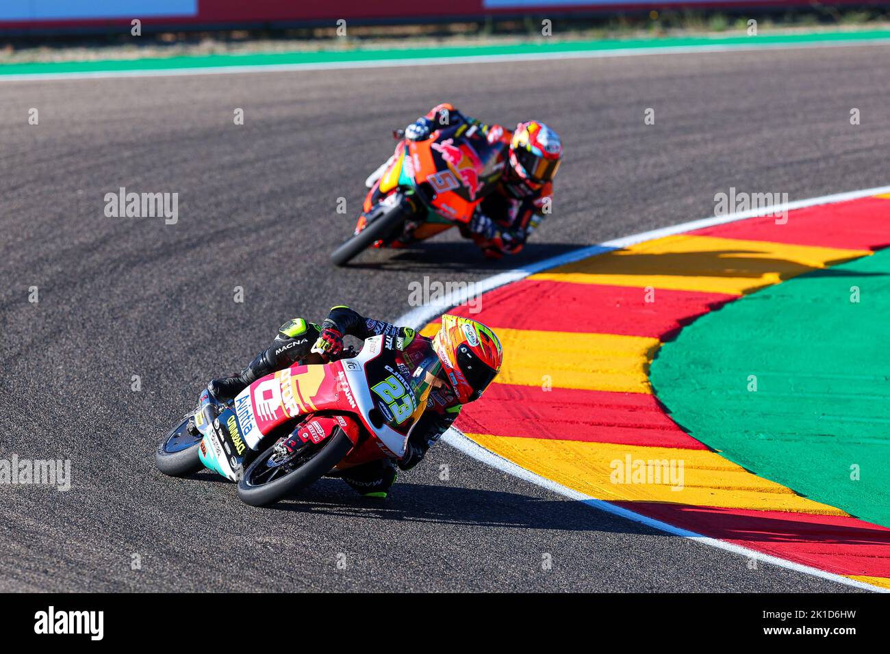 Elia Bartolini from Italy of QJMotor Avintia Racing Team with KTM ...