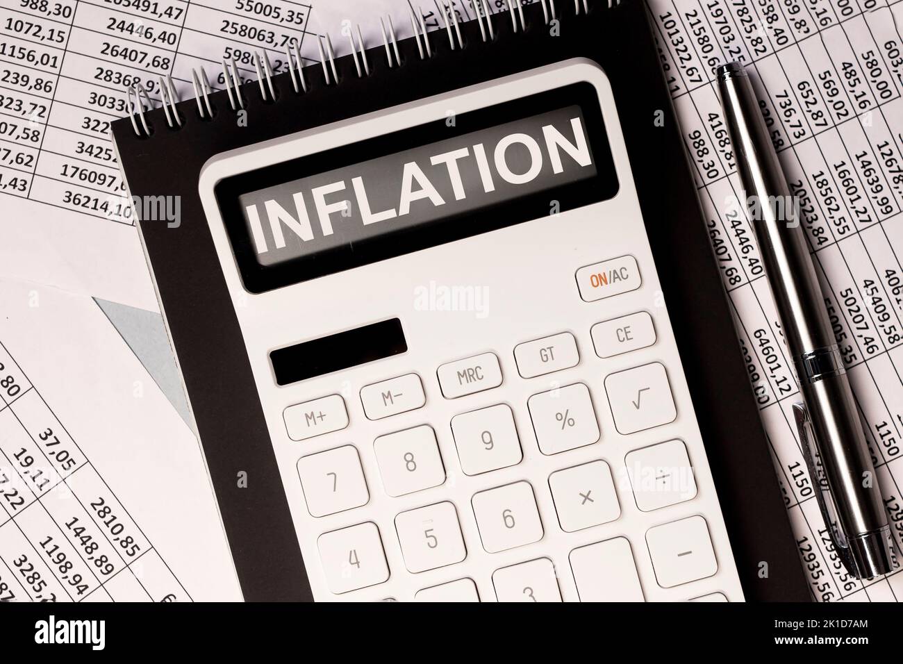 Inflation word, price growth concept. High quality photo Stock Photo ...