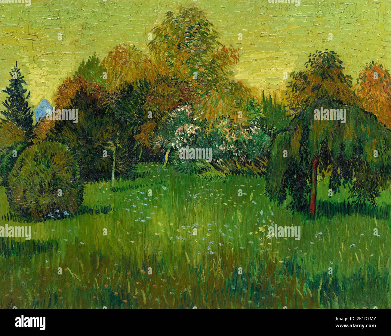 The Poet's Garden. Vincent van Gogh. 1888 Stock Photo - Alamy The Poet's Garden. Vincent van Gogh. 1888 Stock Photo - Alamy