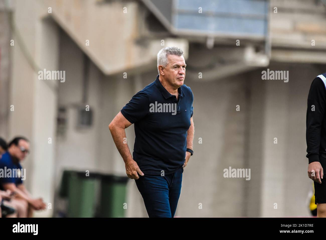 MALLORCA, SPAIN - SEPTEMBER 17: Coach Javier Aguirre of RCD Mallorca ...