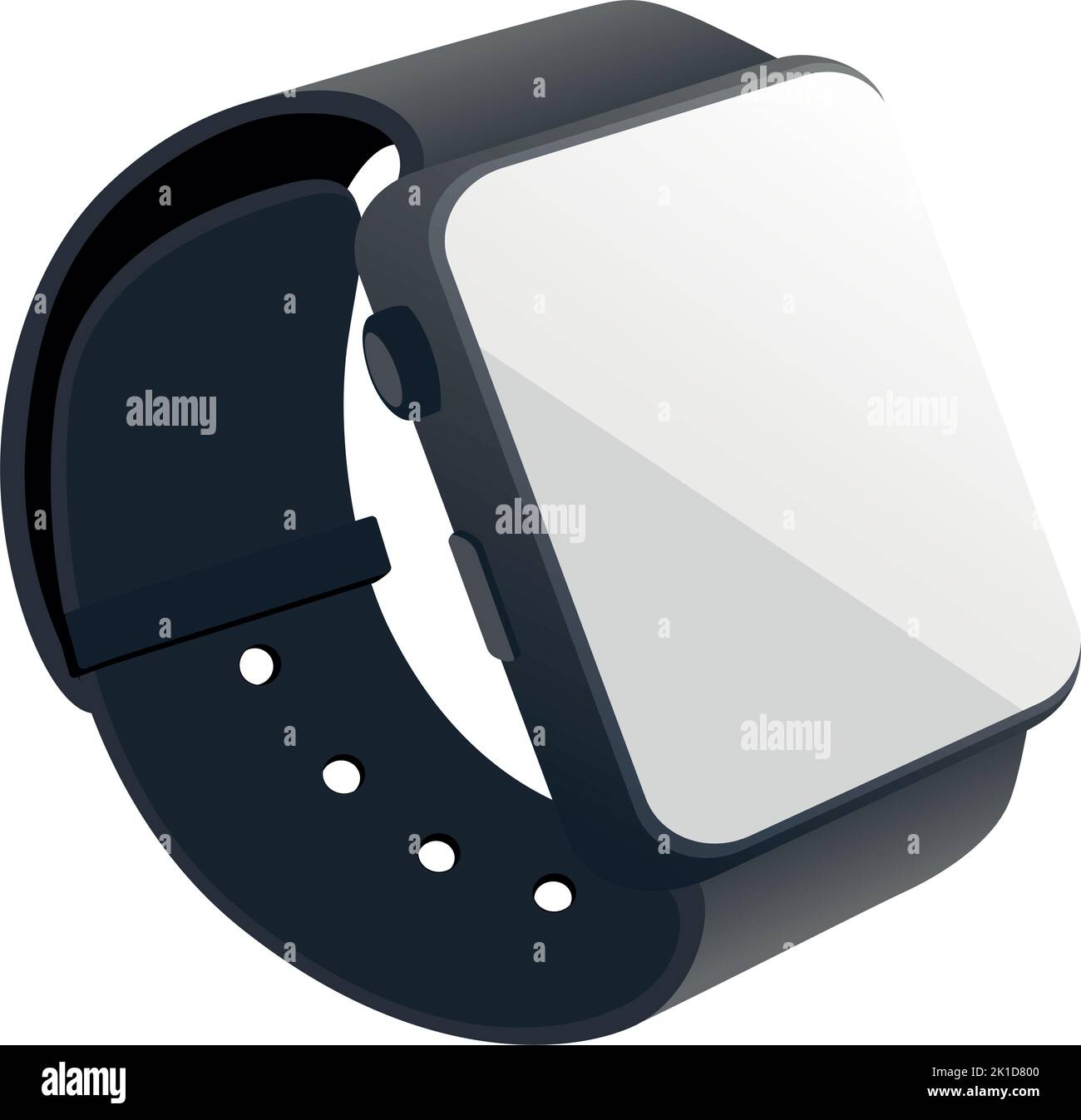 smartwatch device technology mockup icon Stock Vector Image & Art - Alamy