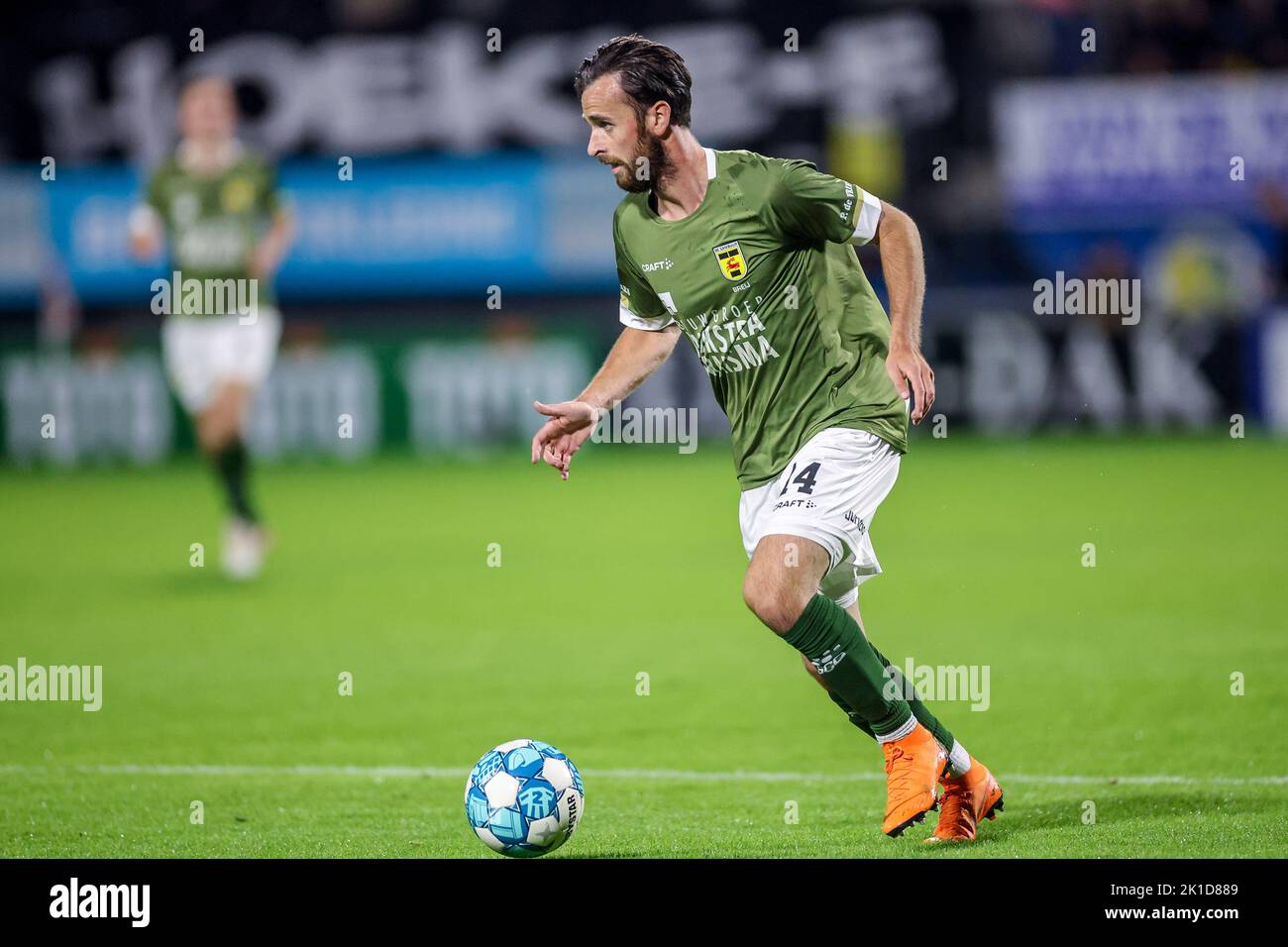 WAALWIJK, NETHERLANDS - SEPTEMBER 17: Michael Breij of SC Cambuur ...
