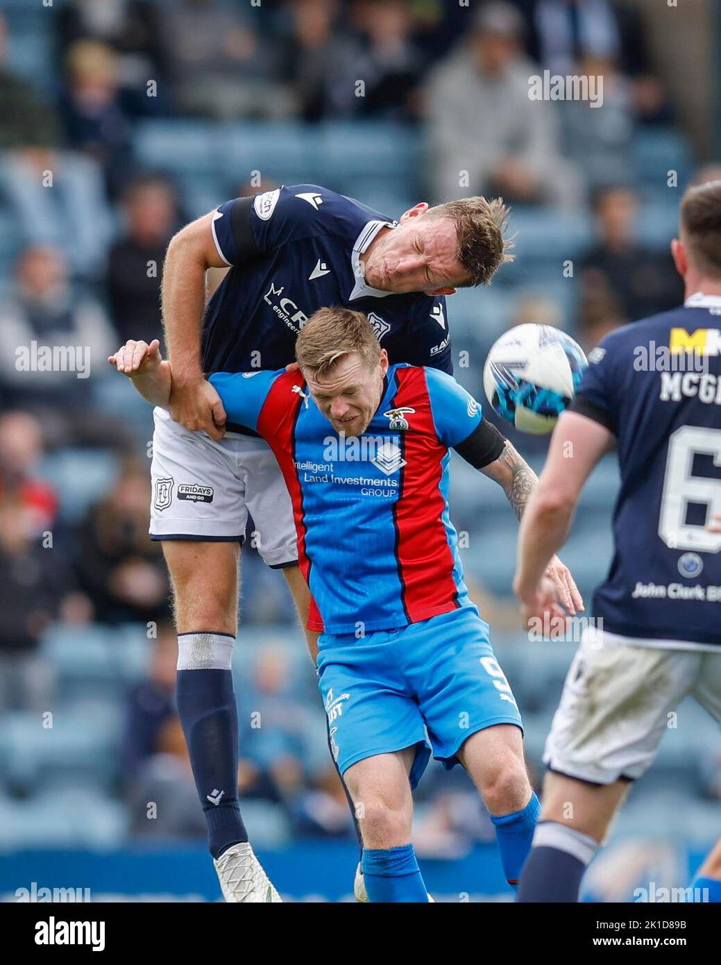 17th September 2022; Dens Park, Dundee, Scotland: Scottish Championship ...